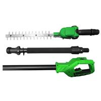 China Electric Long Reach Pruner Pole Hedge Trimmer 20V Tall Hedges & Bushes Trimmer 14inch Blade 800W Power Bare Tool Only for sale