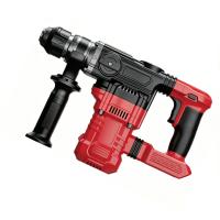 China Brushless Heavy-duty Rotary Hammer Drill Lithium-Ion Battery 28mm Professional 4500 BPM 0-1100 RPM for Drilling for sale