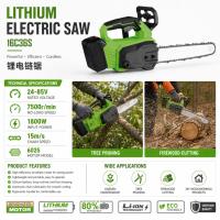 China Heavy Duty Professional Brushless Motor 1800W 16 Chainsaw Lithium Battery for Tree Pruning Firewood Cutting Garden OEM for sale