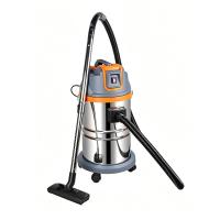 China 30L 1500W Powerful Suction Stainless Steel Tank Cleaner with 2000mmH20 53L/s Air Flow for Home Garage Workshop Cleaning for sale