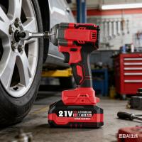 China Professional Electric Rechargeable Lithium Cordless Wrench 600N.m Max Torque 0-3000rpm Lightweight Portable Tool for sale