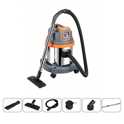 China 20L Vacuum Cleaner 1500W Powerful Suction 2000mmH20 220V-240V Stainless Steel Tank for Home Garage Workshop Cleaning for sale