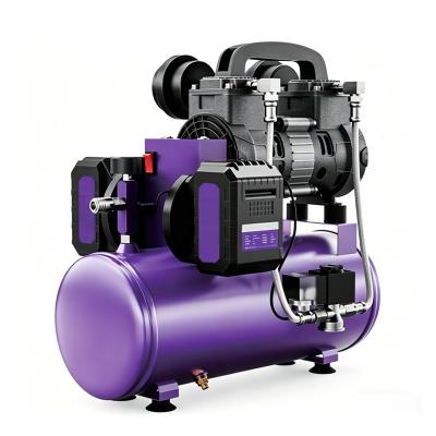 China Air Compressor Pressure Machine Compact 21V Lithium Brushless Portable 25L/min 7.5Bar 9L Tank for sale