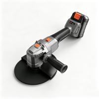 China Direct Drive Angle Grinder Outer Rotor Cordless Brushless Professional  Battery 20V 100mm 360 Adjustable Guard Cutting Grinding for sale