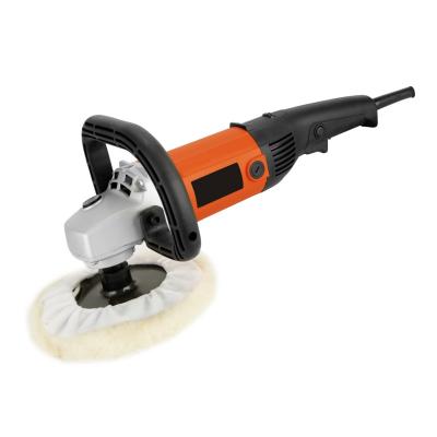China Electric Corded DIY Car Polisher Variable Speed 1000-3000RPM 180mm Buffer Waxing Machine for Auto Wood Metal Surface for sale