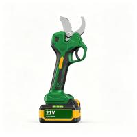 China Electric Tree Pruner 21V Professional Brushless Motor Cordless Bypass Pruning Shears Secateurs Max 60mm Plastic Anti-Slip Grip for sale