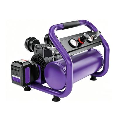 China 21V Lithium Brushless Portable Air Compressor 7.5Bar 9L Tank 25L/min Compact Model WII-KYJ-9LA for sale