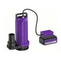 China 21V Cordless High Pressure Submersible Water Pump 60L/min 10-15m Head Portable Lithium OEM Garden Irrigation Drainage for sale
