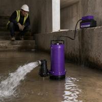 China 21V Cordless High Pressure Submersible Water Pump 60L/min 10-15m Head Portable Lithium OEM Garden Irrigation Drainage for sale