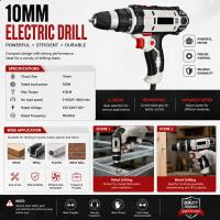 China 10mm Electric Drill, Corded Drill Driver, Power Screwdriver, Hand Drill for Wood, Metal, Plastic & Brick Drilling for sale