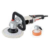 China Variable Speed Corded Car Polisher Electric Buffer Polisher Handheld DIY Wax Machine for Car Marble Metal-Professional 7 Inch for sale