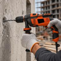China 1010W Impact Drill, 16mm Electric Hammer Drill, Corded Power Drill for Concrete, Brick, Wood & Metal for sale