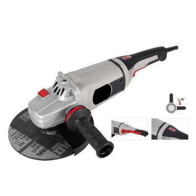 China 230mm Brushless Electric Professional Angle Grinder Handheld Corded Grinder for Metal Fabrication & Rust Removal for sale