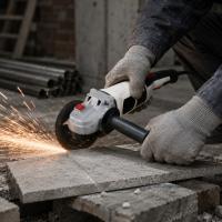 China Professional Brushless Heavy-Duty Corded Angle Grinder Electric Cutter & Grinder for Metal Stone & Concrete for sale