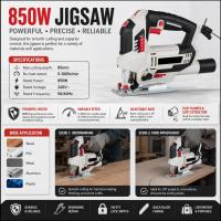 China WII-JS8502A 850W Professional Grade Electric Jigsaw Corded Variable Speed Jigsaw Wave Blade Power Cutting Tool for Wood Metal for sale