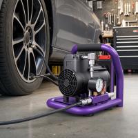 China Brushless 21V 8Bar Mini Pressure Air Compressor 1.5L 13L/min 2880r/min Compact Portable for Bike Motorcycle Tires Home Use for sale