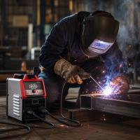 China MMA Welding Machine 220V IGBT Inverter Stick Welder 3.2mm Electrode Anti-Stick Hot Start DIY Use for sale