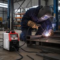 China MMA Welding Machine 220V IGBT Inverter Stick Welder 3.2mm Electrode Anti-Stick Hot Start DIY Use for sale