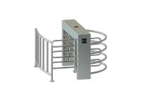 China Security 304 Stainless Steel Turnstiles 90 Degree Rotor Half Height Turnstile for sale