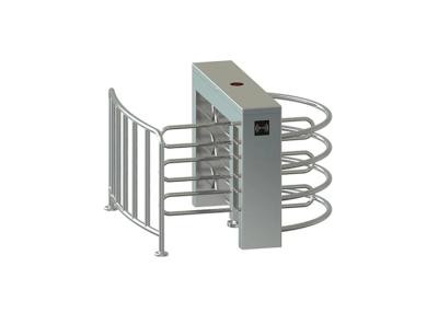 China Security 304 Stainless Steel Turnstiles 90 Degree Rotor Half Height Turnstile for sale