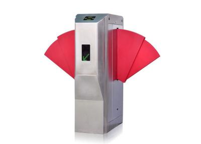 China 3s Reset Flap Barrier Gate DC24V IP44 Turnstile With Telescopic Wings for sale