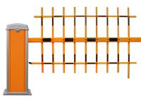 China 120W Automatic Barrier Gate with 6m Boom Length and 220V/110V Voltage for Vehicle Traffic Control for sale