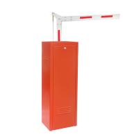 China Articulated Arm Barrier Gate with 90 Degree and 180 Degree Folding Arm Steel with Powder Coating and DC 24V Motor for sale
