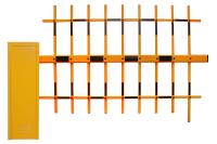 China Outdoor Intelligent Traffic Barrier Gate with 6s Speed 4.5m Boom Length and Fencing Arm for Vehicle Control System for sale
