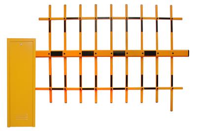 China Outdoor Intelligent Traffic Barrier Gate with 6s Speed 4.5m Boom Length and Fencing Arm for Vehicle Control System for sale
