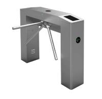 China Semi Automatic Tripod Turnstile Gate with Easy Maintenance Semi Auto Rotation and Anti Tail-Gating for sale