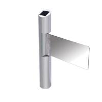 China Auto Motorized Swing Barrier Gate with 3A Stainless Steel IR Sensor and 25-30 Person Per Minute Flow Rate for sale
