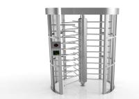 China RFID Barcode Reader Full Height Turnstile with DC 24V Operation and Anti-Tailgating Mechanism for Dual Access Control for sale