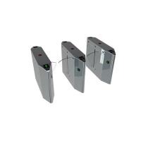 China 600mm Lane Speed Gate with DC 24V Motor and 30 Person/Minute Flow Rate Flap Barrier Gate for sale