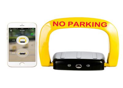 China Bluetooth Controlled Waterproof Car Parking Lock with 50m Remote Distance Parking Space Blocker for sale