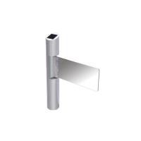 China Building Entrance Access Control Tubular Swing Barrier 2.0mm Thickness for sale