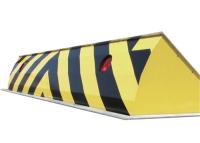 China 100 TON Capacity Hydraulic Road Blocker with LED Light Warning and 3 secs Opening Speed for sale