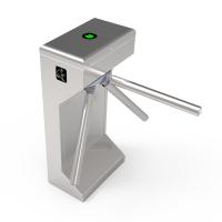 China LED Indicator Tripod Turnstile Gate SS304 One Leg Base Access System for sale