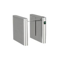 China Smart PLC Control 304 Stainless Steel Access Control Turnstile Gate Drop Arm Turnstile for sale