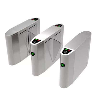 China BLDC Motor Flap Barrier Gate Access Control Complete Security Public Passage for sale