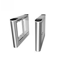China Pedestrian Security Swing Turnstile Gate Face Recognition Thermal Access Control Channel for sale
