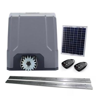 China DC Motor Sliding gate operator Built In Battery 12V / 9Ah Solar Panel Interface 800kg for sale