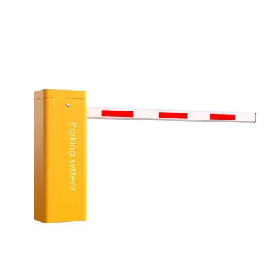 China 24V BLDC Motor Parking Barrier Gate With Backup Battery and 6m Arm Length for sale