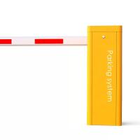 China 2mm Thickness Cold Roller Steel  Parking System Automatic DC Brushless Motor Speed Adjustable Boom Barrier for sale