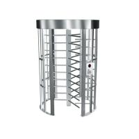 China Pedestrian Access Control Full High Turnstile Servo Motor 120 degree Revolving Gate for sale