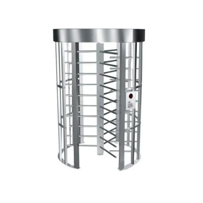 China Pedestrian Access Control Full High Turnstile Servo Motor 120 degree Revolving Gate for sale