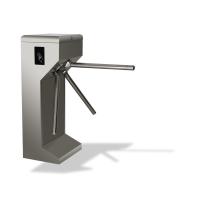 China Waist Height Tripod Turnstile Gate DC 24V Servo Motorized 35 - 50 Person / Minute for sale