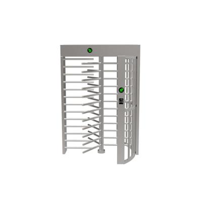 China High Safety Access Control Turnstile Gate Brushed SS Robust Full Height Turnstile for sale