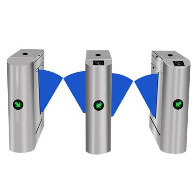 China Indoor / Outdoor Automatic Flap Barrier Gate Robust Brushed Stainless Steel for sale