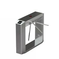 China 304 Stainless Steel IP54 Electronic Turnstile Gates with 30-35 Persons/Minute Waist Height Tripod Turnstile Gate for sale