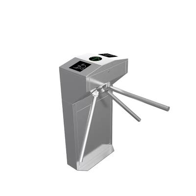 China Vertical Stand Up Tripod Turnstile Gate Pedestrian Entrance Semi Automatic for sale